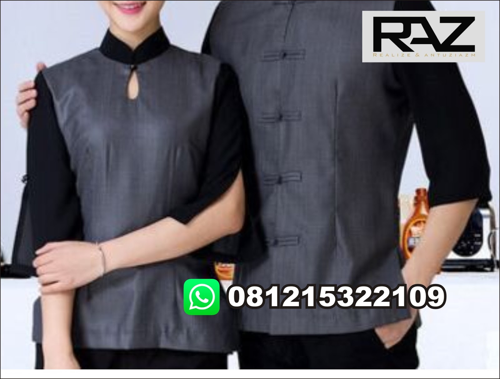 Pembuatan-seragam-hotel-dan-cafe-waiter-waitress-modis-murah ~ Produksi ...