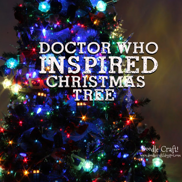 Doctor Who Inspired Christmas Tree!