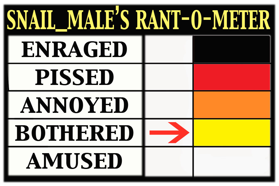 Snail Male & The Fast World: Swim Training Rant