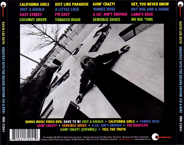 ENTRE MUSICA: DAVID LEE ROTH - Greatest hits. The deluxe edition