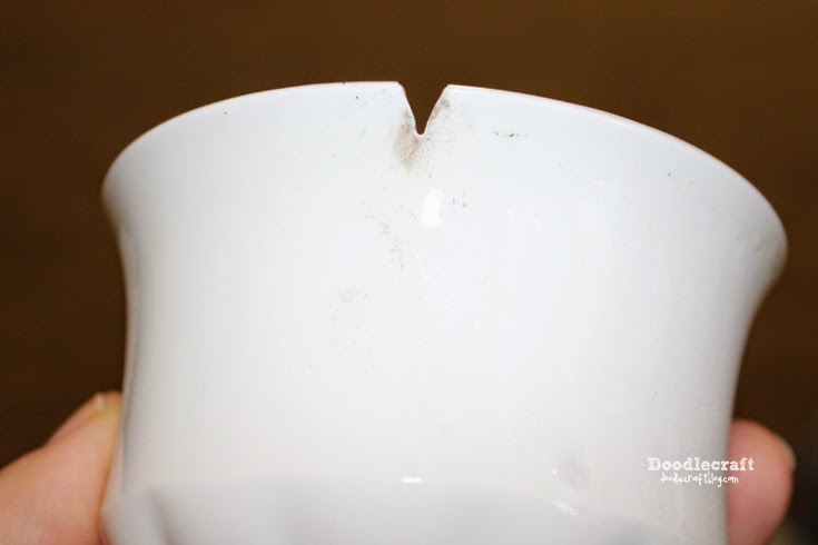 Once Upon A Time Belle's Chipped Cup!