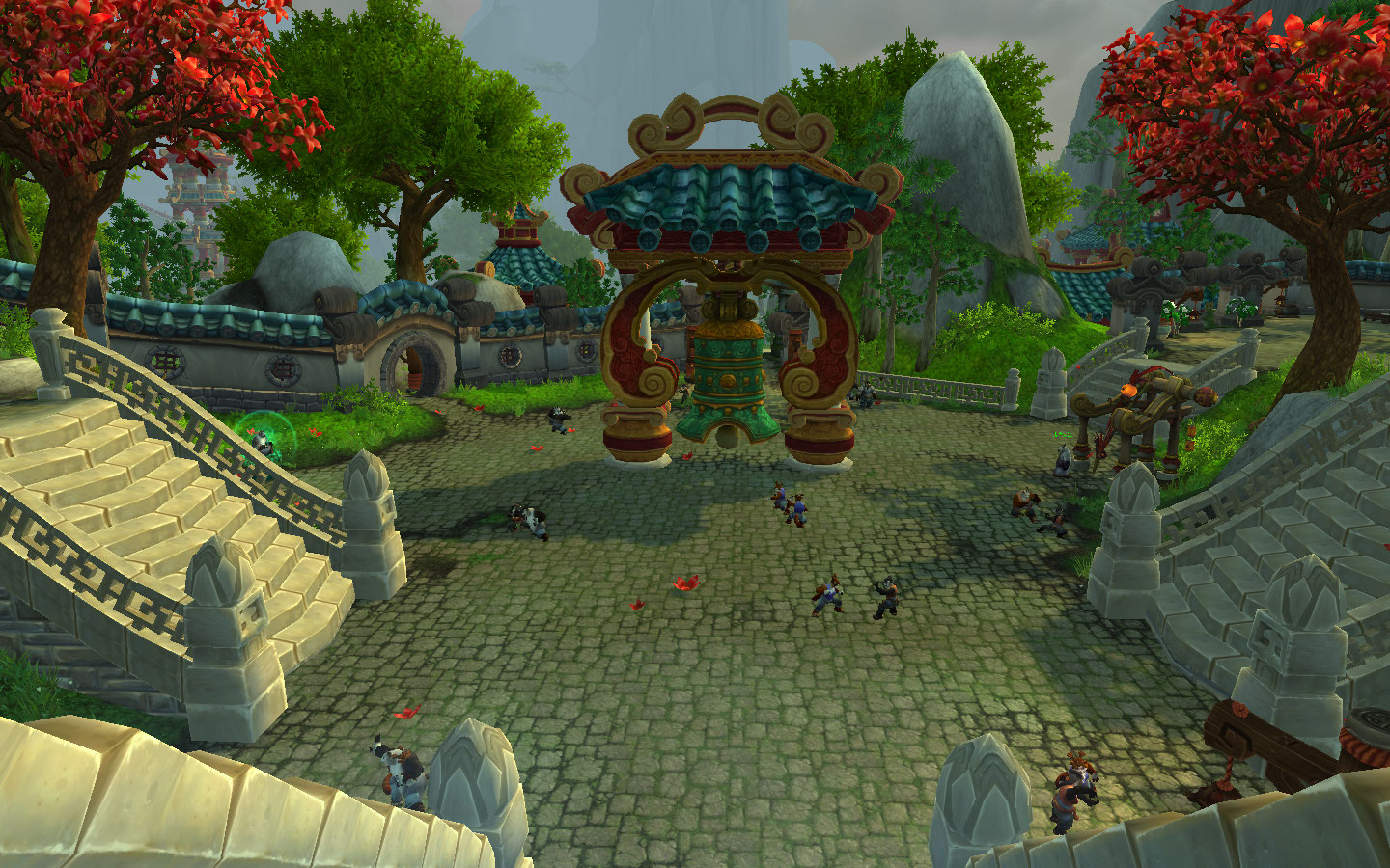Pandaria - Tian Monastery | WOW Screenshots