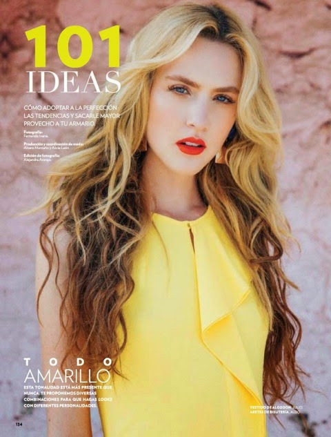 MAJOR MODEL WOMEN: CAROLINE MATHIS for MARIE CLAIR MEXICO shot by ...