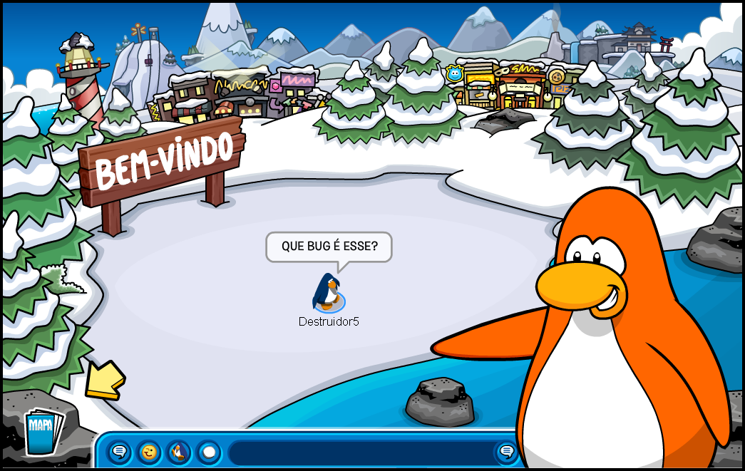 Content Club Penguin: Bug
