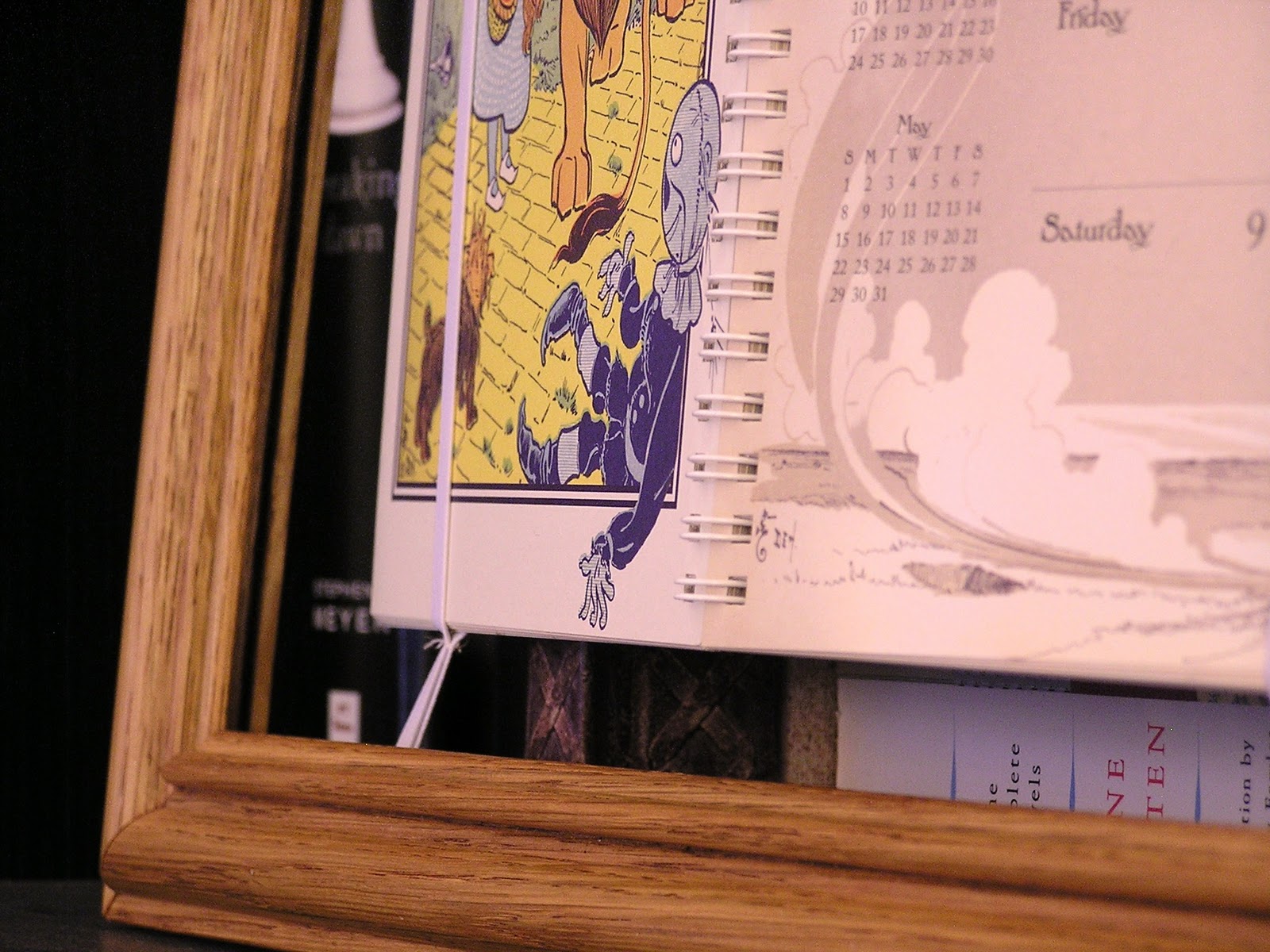 Everything Old: How To: Turn a Desk Calendar into a Wall Calendar ...