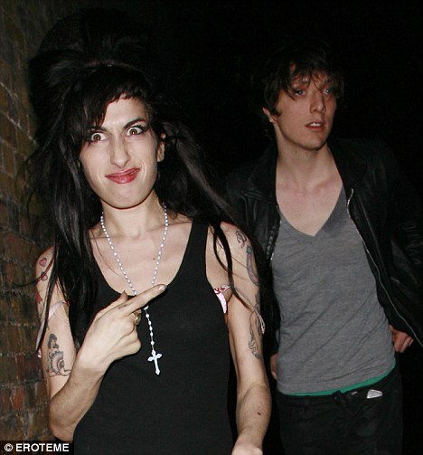 Amy had replaced drugs with white wine. She woke up and drank, she lost ...