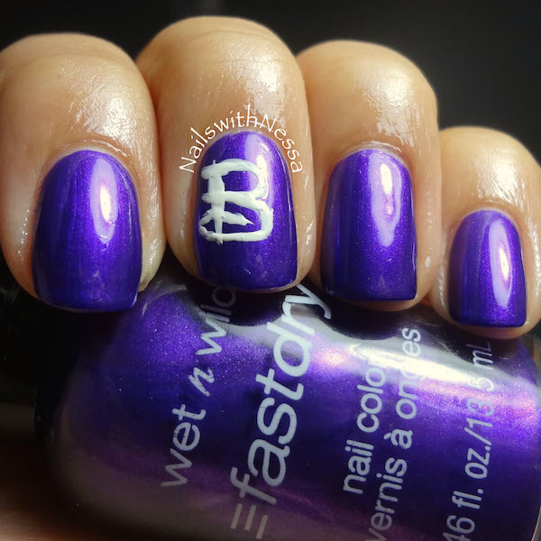 Wet n Wild Fast Dry: Buffy the Violet Slayer |Nails with Nessa