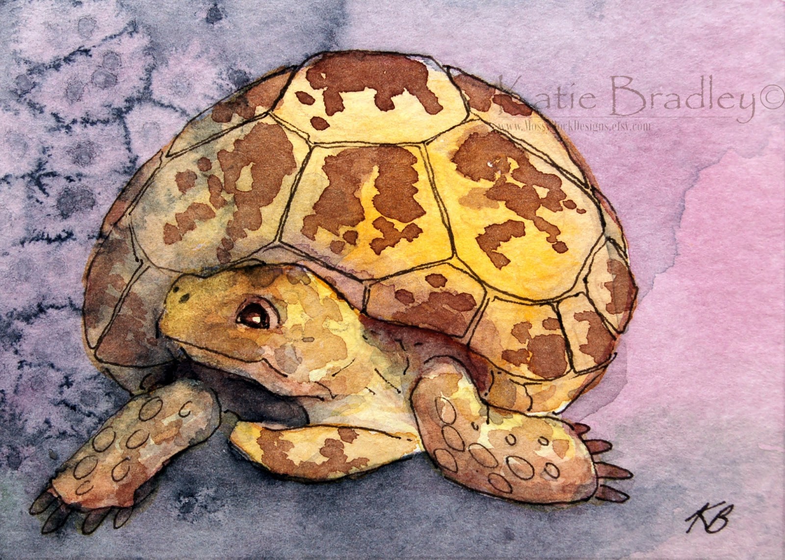Tortaddiction: New Tortoise Paintings in my Etsy shop!