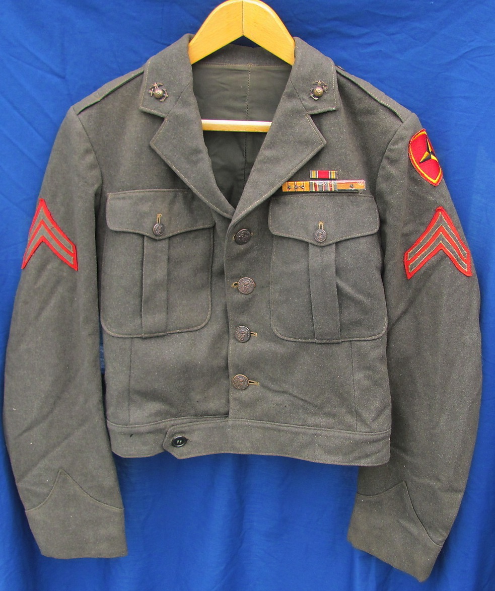 Marines In Forest Green: WWII Corporal 3rd Marine Division Vandegrift ...