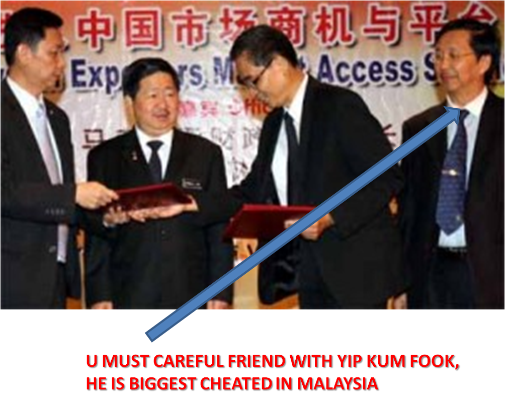 "U" MUST CAREFUL FREIND WITH YIP KUM FOOK(MCA GOMBAK)