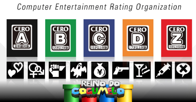 CERO, organização de classificação de games do Japão, anuncia suspensão ...