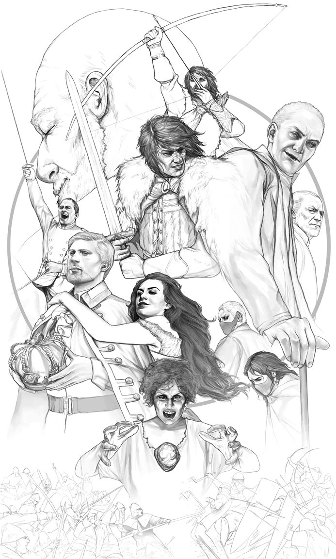 El mundo de La Primera Ley en las espectaculares ilustraciones de Darey ...