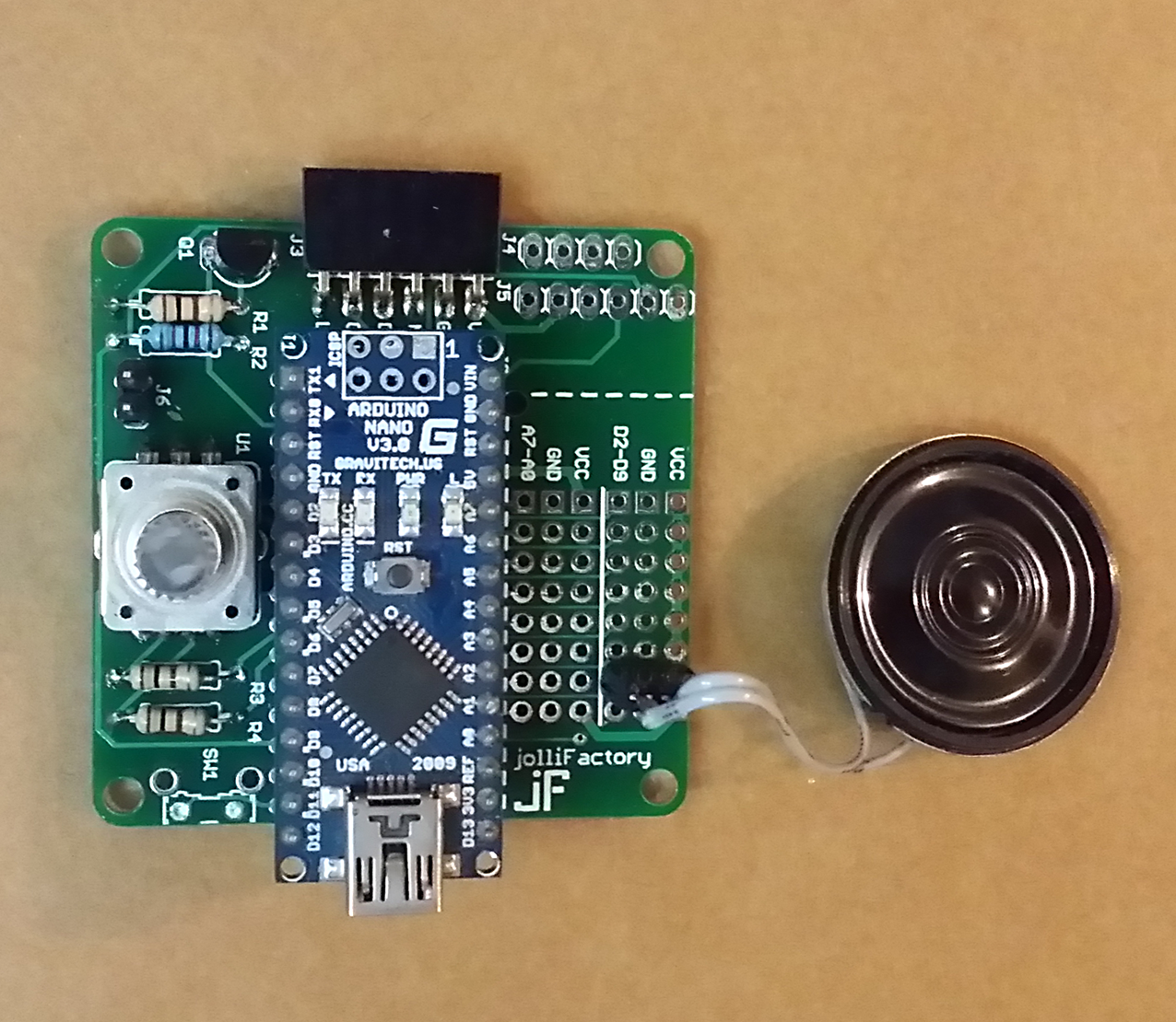 jolliFactory: Arduino based Bi-color LED Matrix Pong Game