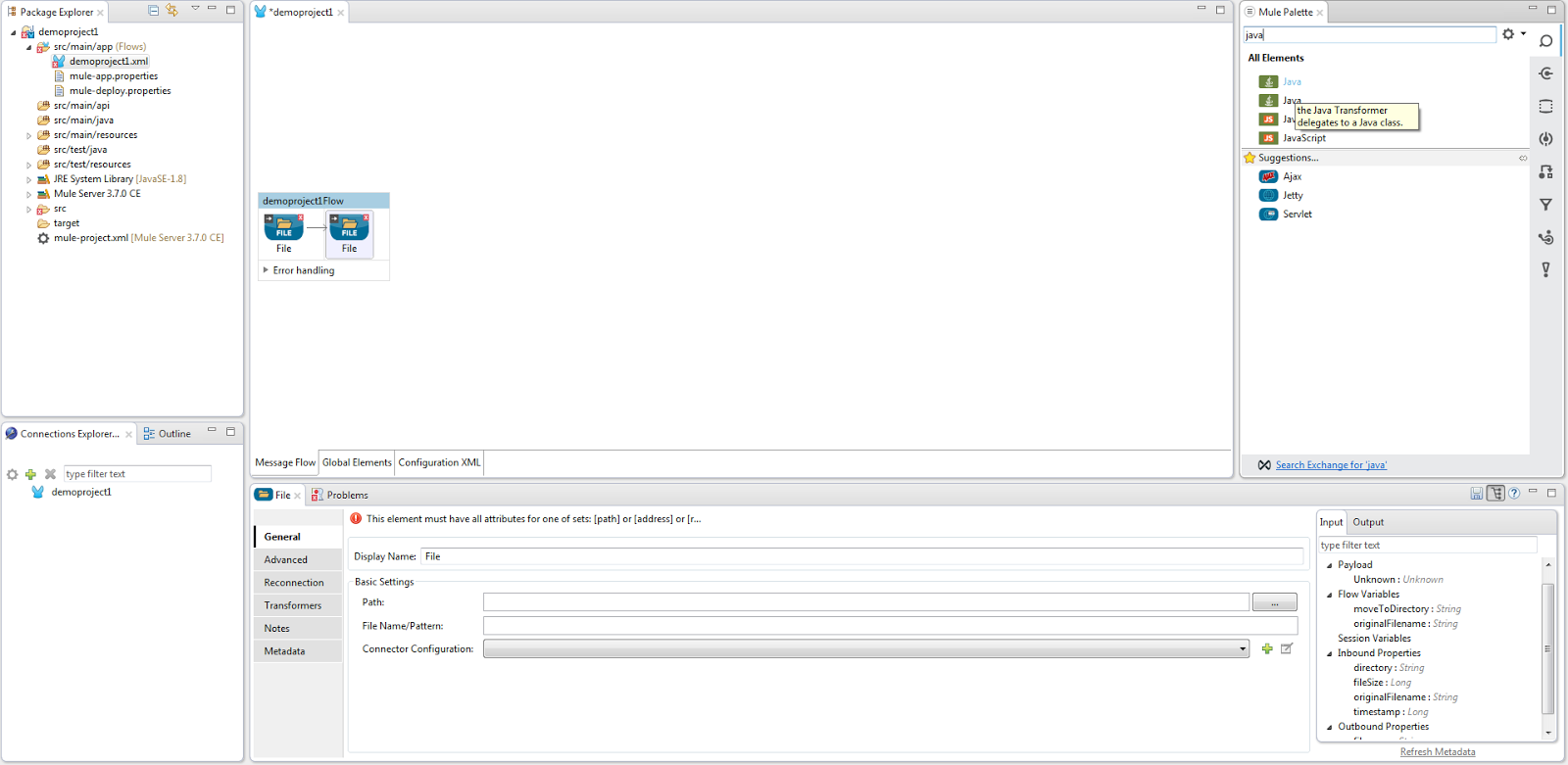 Integration stuff: Mule ESB and Java Hello World!