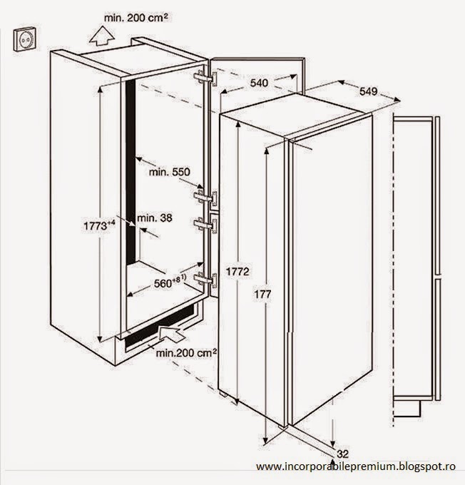 Frigider incorporabil cu volum mare...mit sau realitate | Incorporabile ...