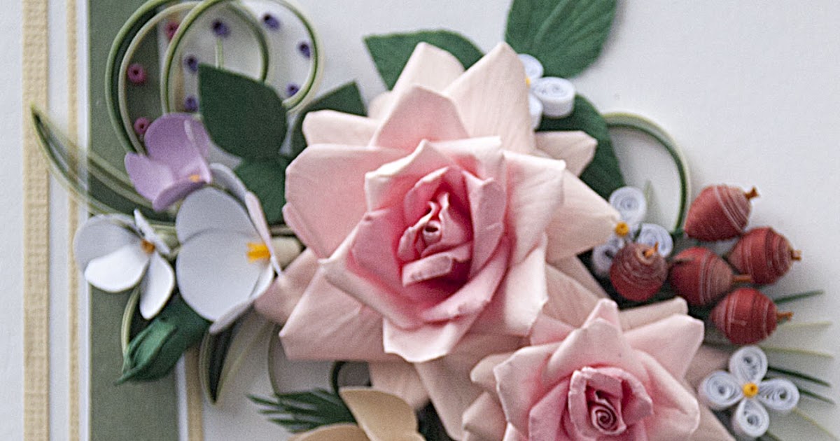 Neli Quilling Art: And again roses, roses ...