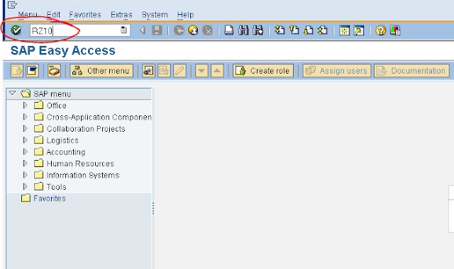 SAP TECH: To Configure the System for Field Exits.