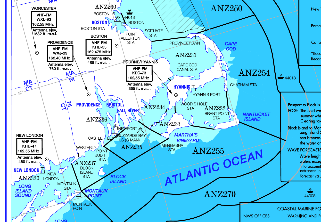 David Burch Navigation Blog: Marine Weather Services Chart — How to ...