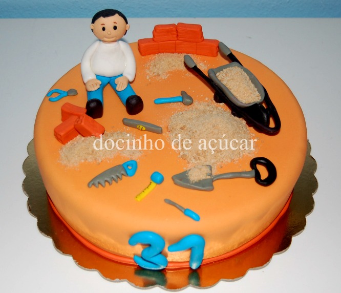 Docinho de Açúcar Bolos Decorados: Bolo ferramentas!