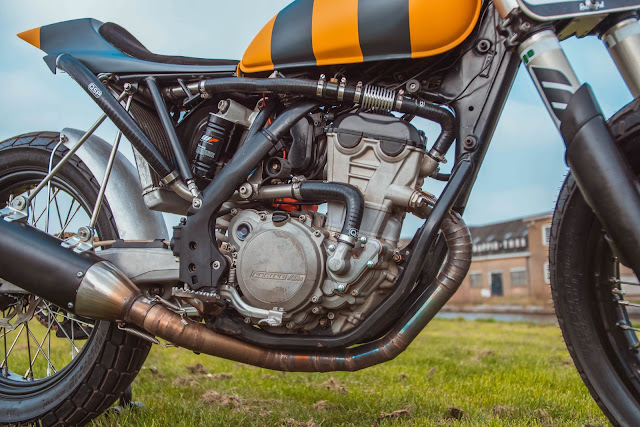 KTM Flattrack bike - RocketGarage - Cafe Racer Magazine