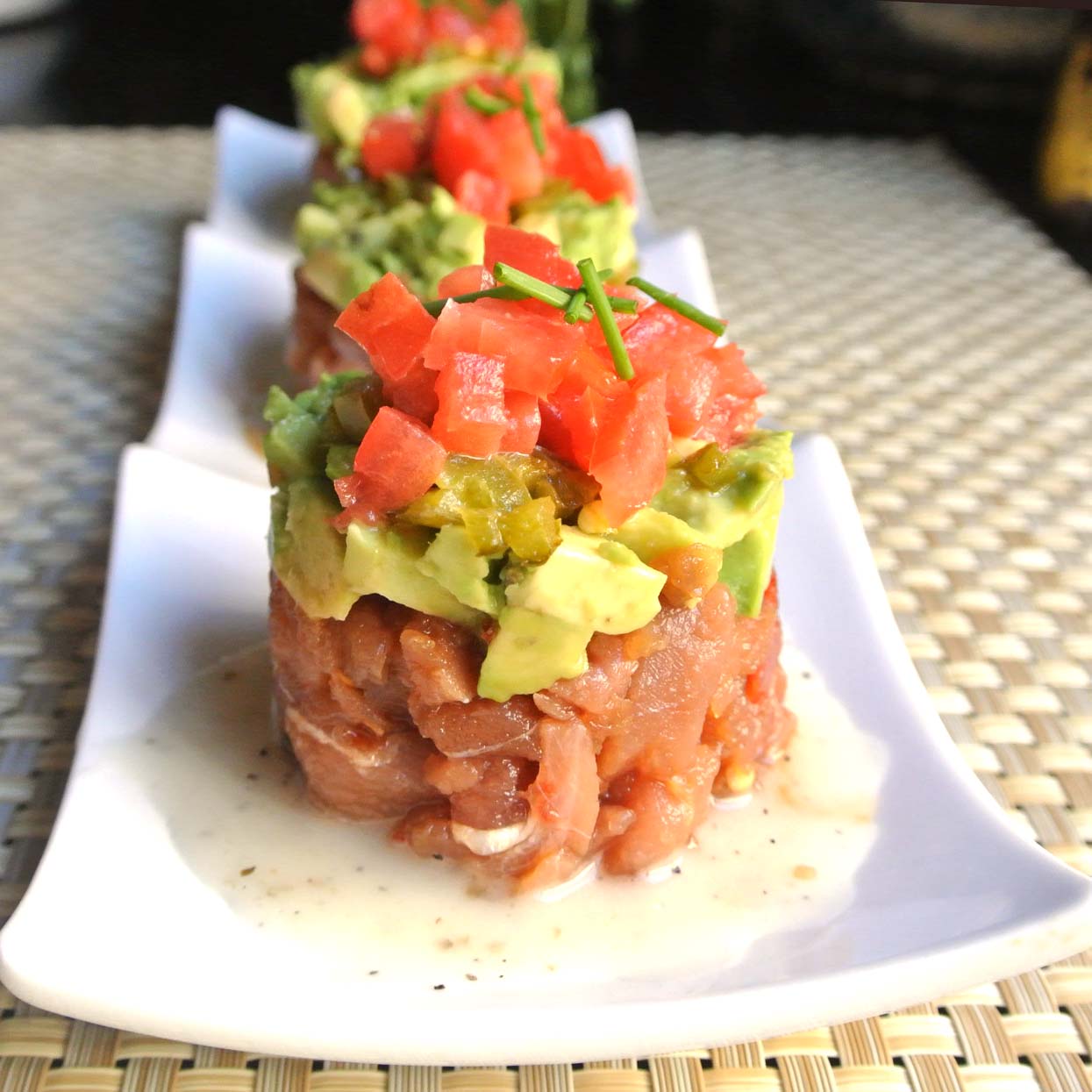 Gourmet Cooking For Two: Spicy Ahi Tower