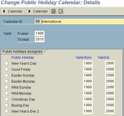 Setting Calendar di SAP | Ali Bastomi