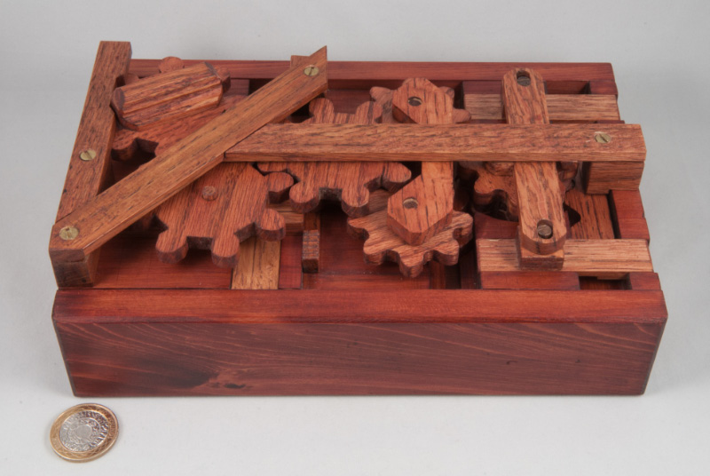 Puzzling Times: Stickman #3 Mechanical Puzzlebox – aka 106-move Box