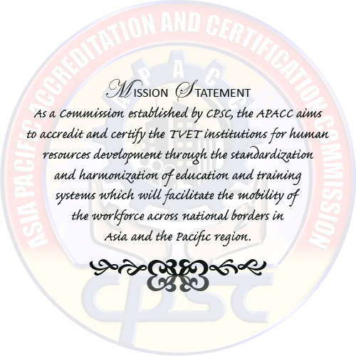 Mission Statement - Asia Pacific Accreditation and Certification Commission