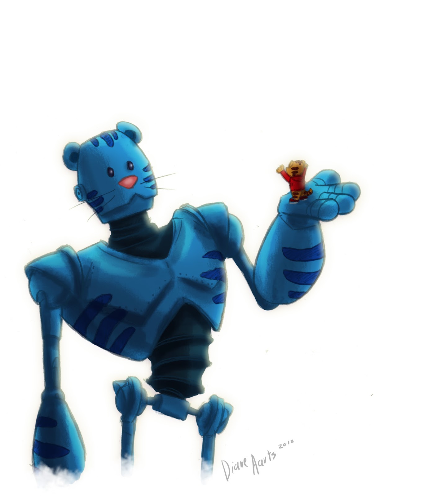 Diane Aarts: Art blog: Iron Tiger