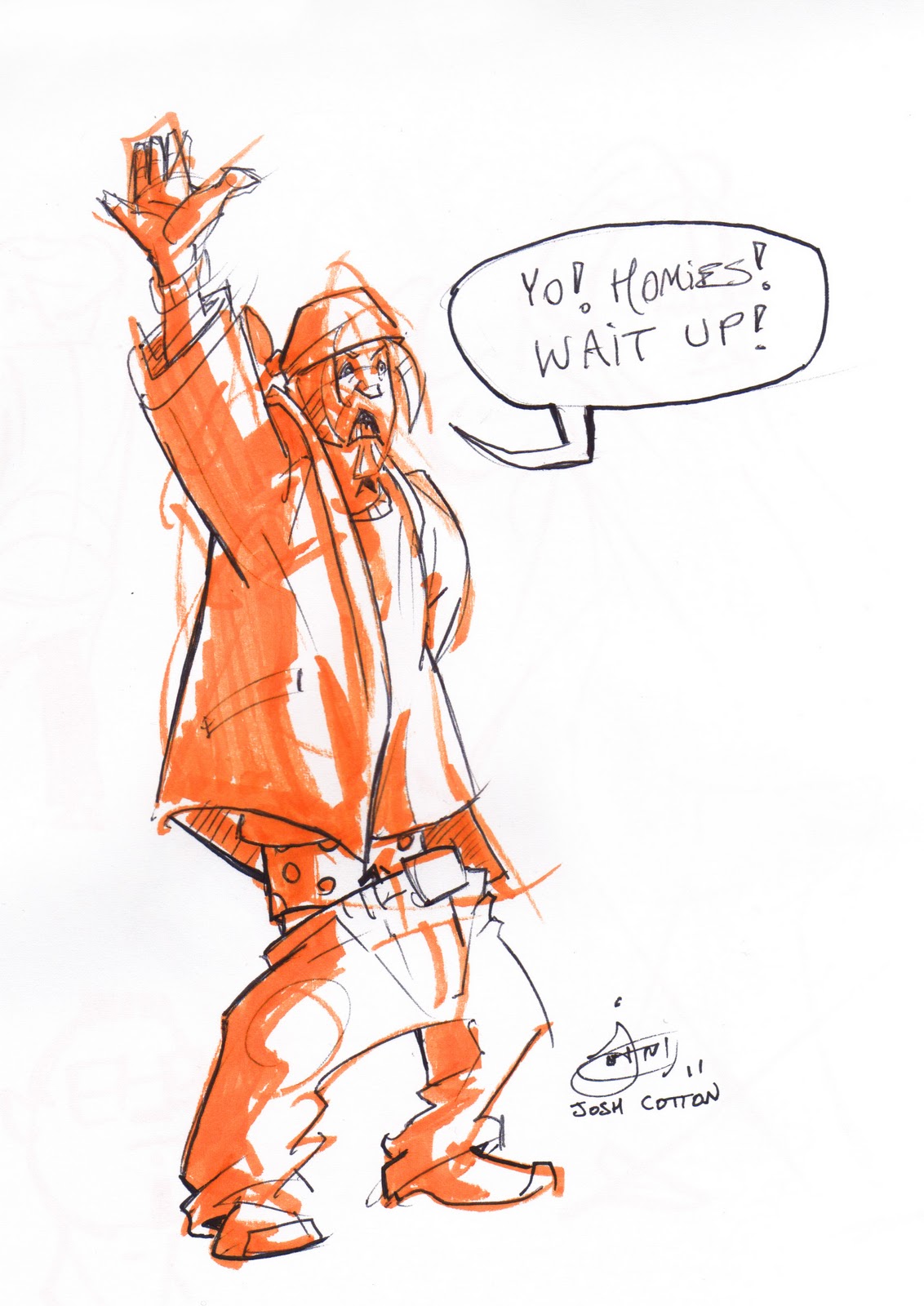 The Art of Joshua Cotton: Poor gangsta