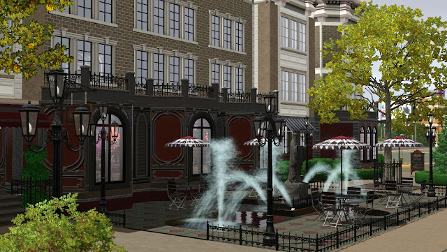 Sims 3 ComfoLife Design Studio: Bloodred Ruby Vampire Lounge: Download