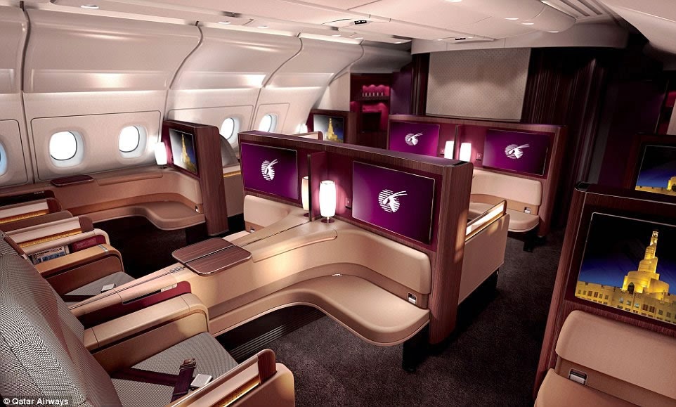 Passion For Luxury : Qatar Airways A380 First Class suites