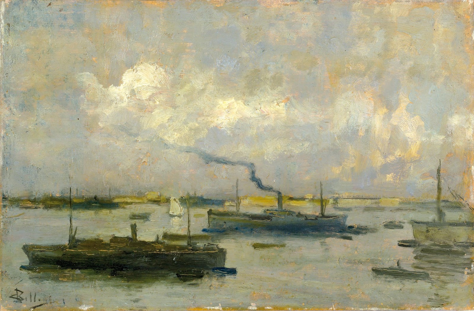 Giorgio Belloni | Neo-Impressionist Seascape painter | Tutt'Art ...