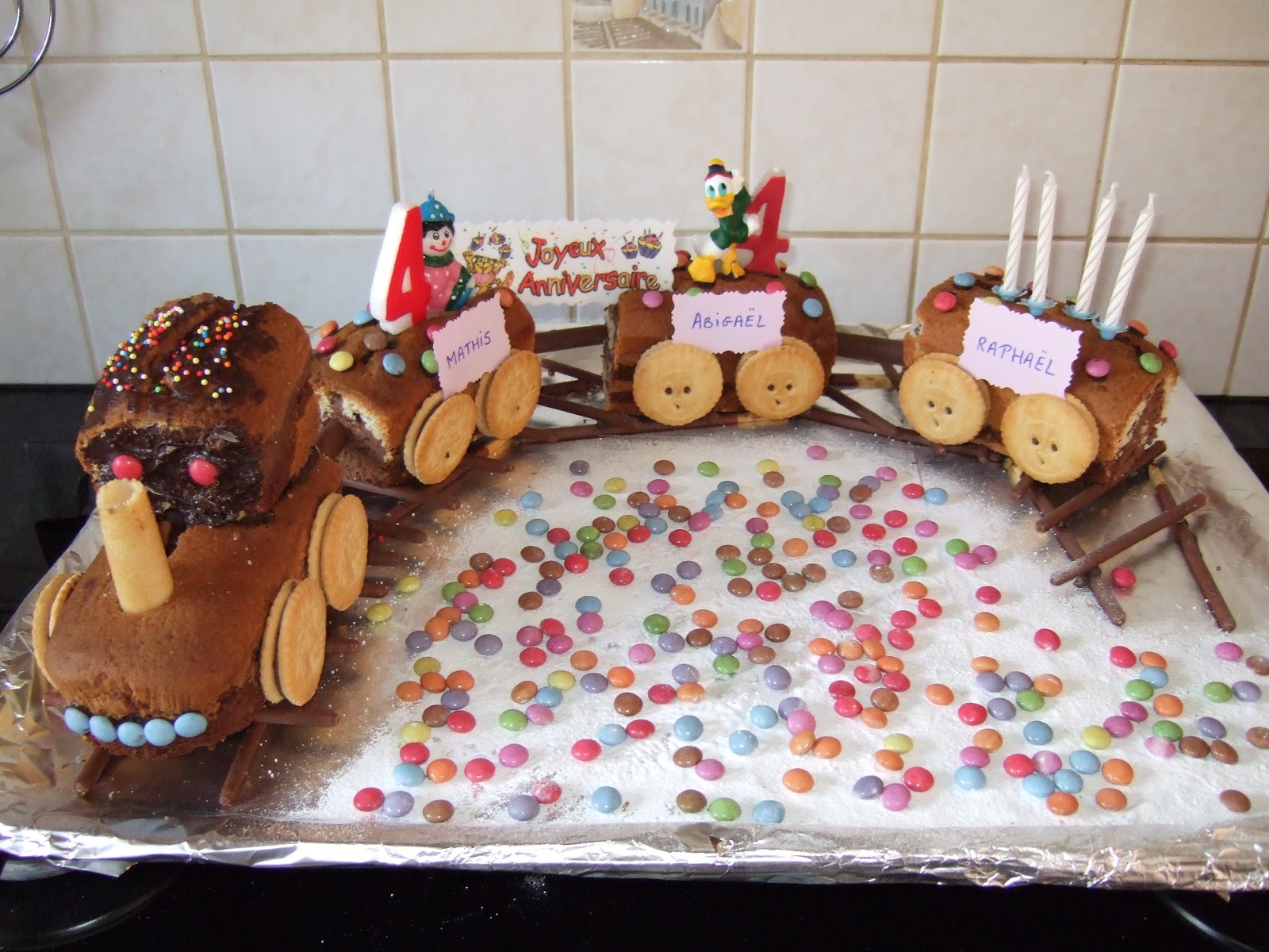 Mélanie cuisine: Gâteau petit train