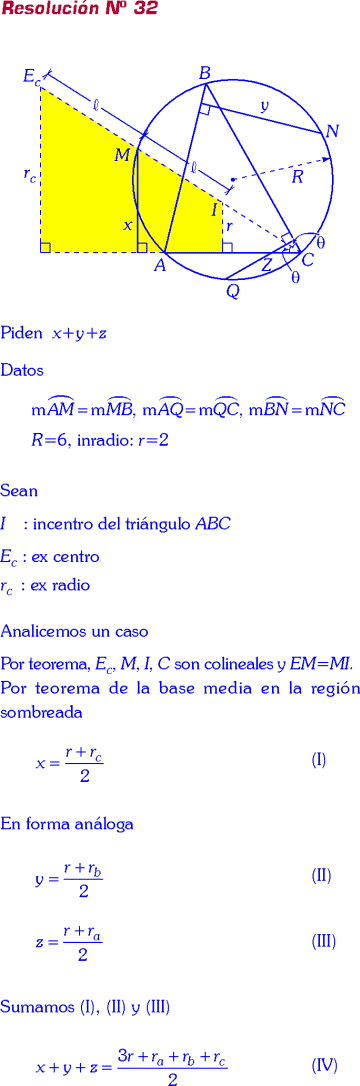 GEOMETRÍA PROBLEMAS RESUELTOS NIVEL UNI