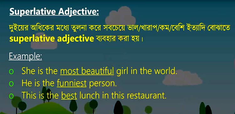 Superlative adjective - English Grammar A To Z