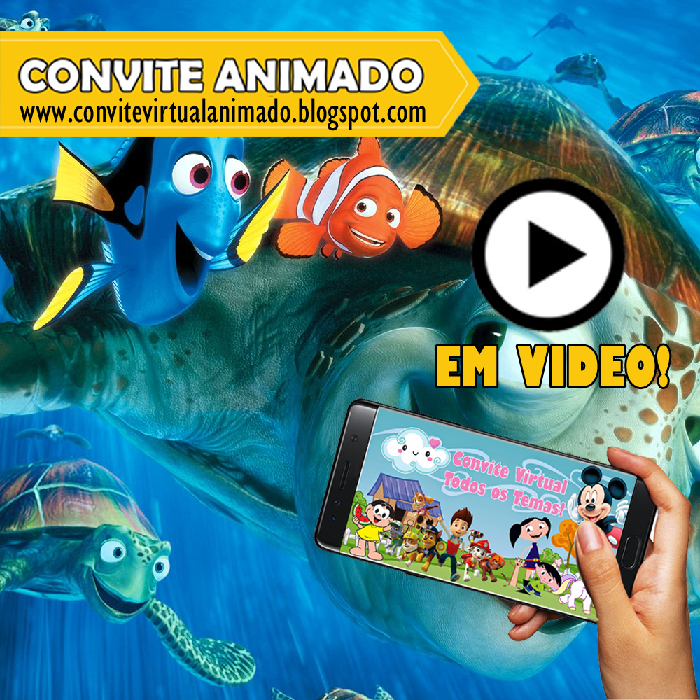 Convite Animado - Convite Virtual - Convite Digital ~ Convite Virtual ...