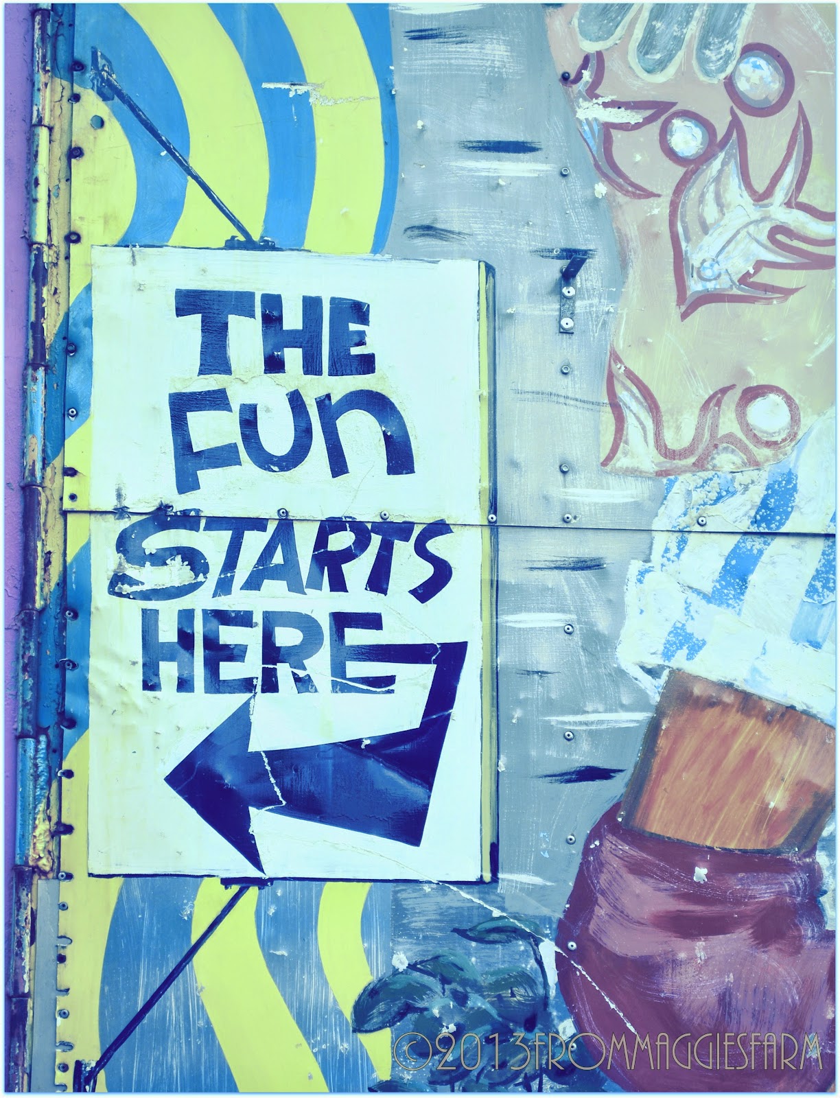 Notes from Maggie's Farm: (almost) wordless wednesday the fun starts here