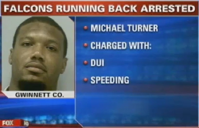 Celebrity News: Falcons Running Back Michael Turner charged with DUI ...