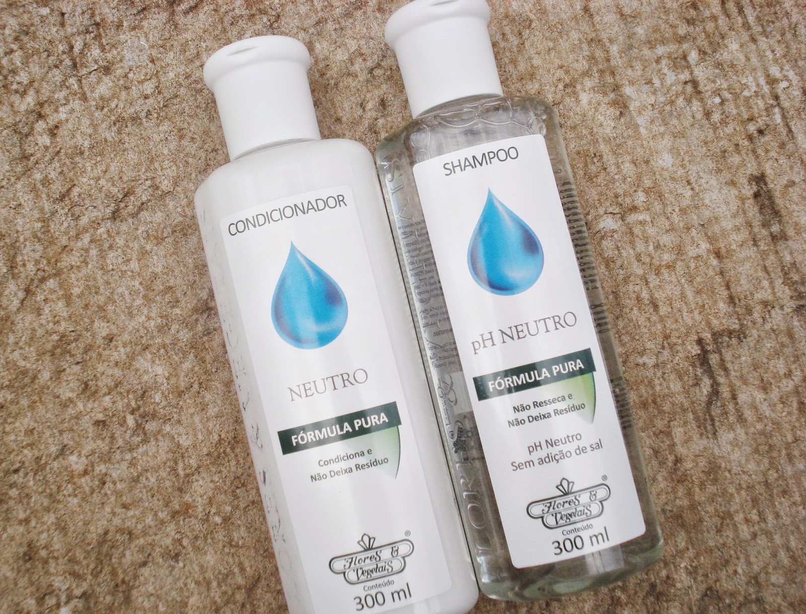 Nosso Glamour: Shampoo e Condicionador Neutro - Flores e Vegetais