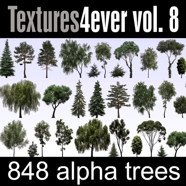 3D visualisations: 0034 Evermotion---Textures4Ever Vol.8
