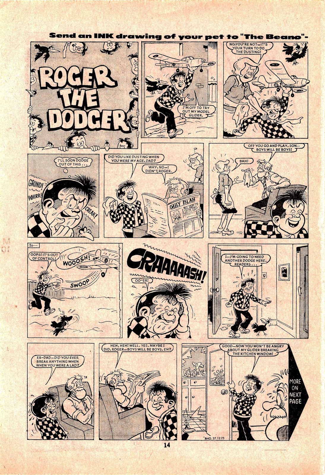 Peter Gray's Comics and Art: The first two Roger the Dodgers by Frank ...