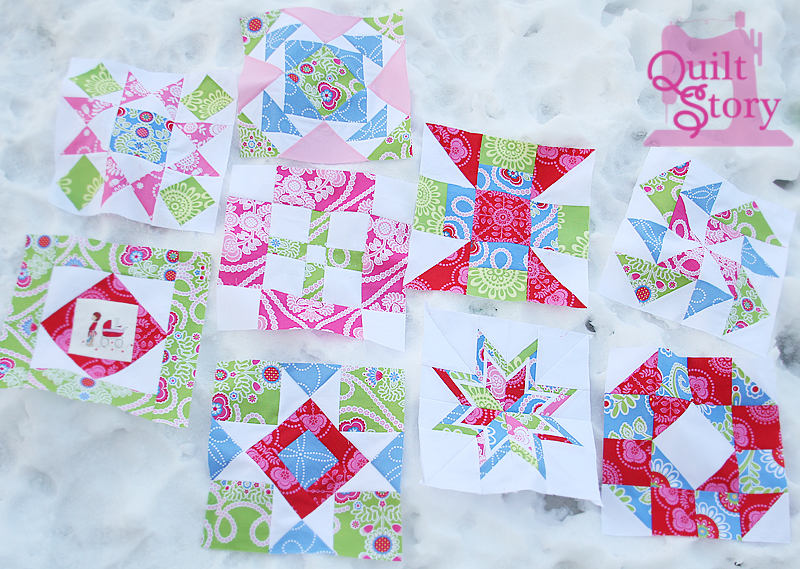 Quilt Story: Block of the Month: January