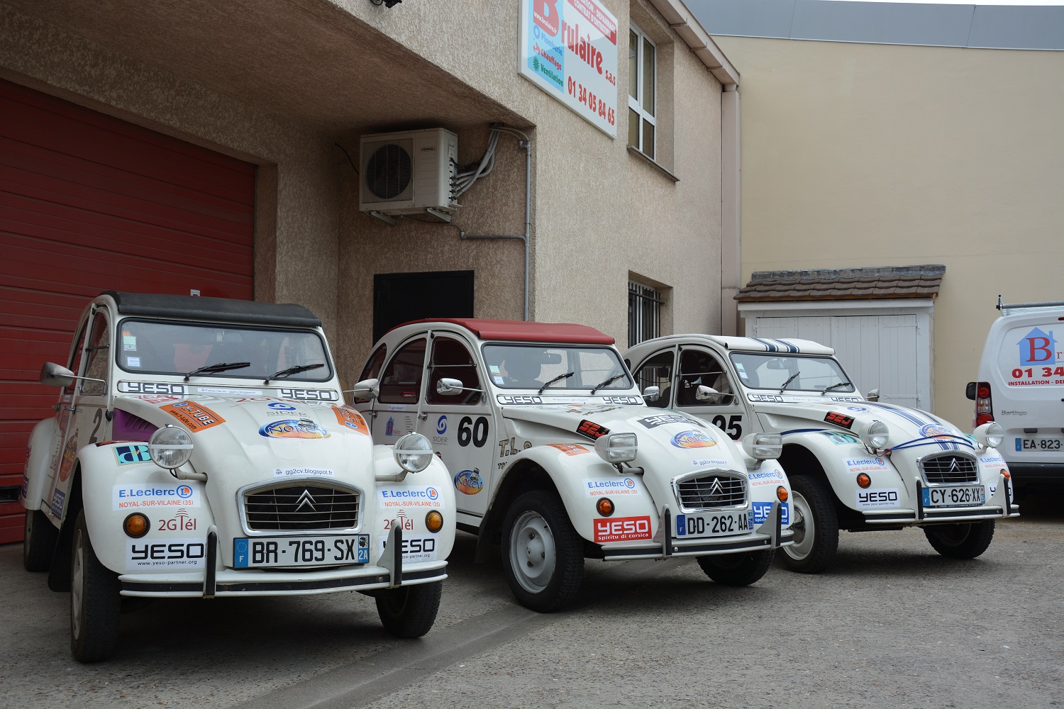 Les raids 2cv de D'gé: 24/04/2016 Préparation du Raid Danub' 2016