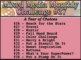 The Mixed Media Monthly Challenge Blog: Mixed Media Monthly Challenge ...