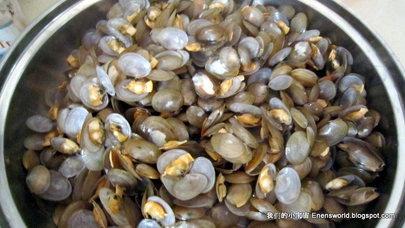 我们的小宇宙 : 炒迷你啦啦(Stir Fried “Mini” Lala)