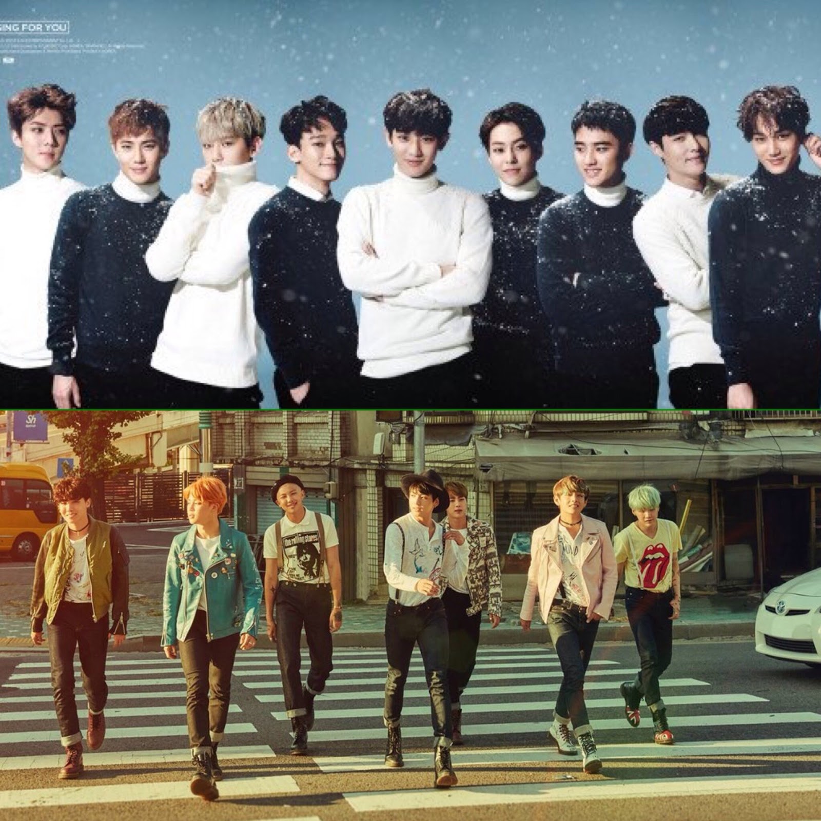 What is it like to stan both EXO and BTS? - K-POP, K-FANS