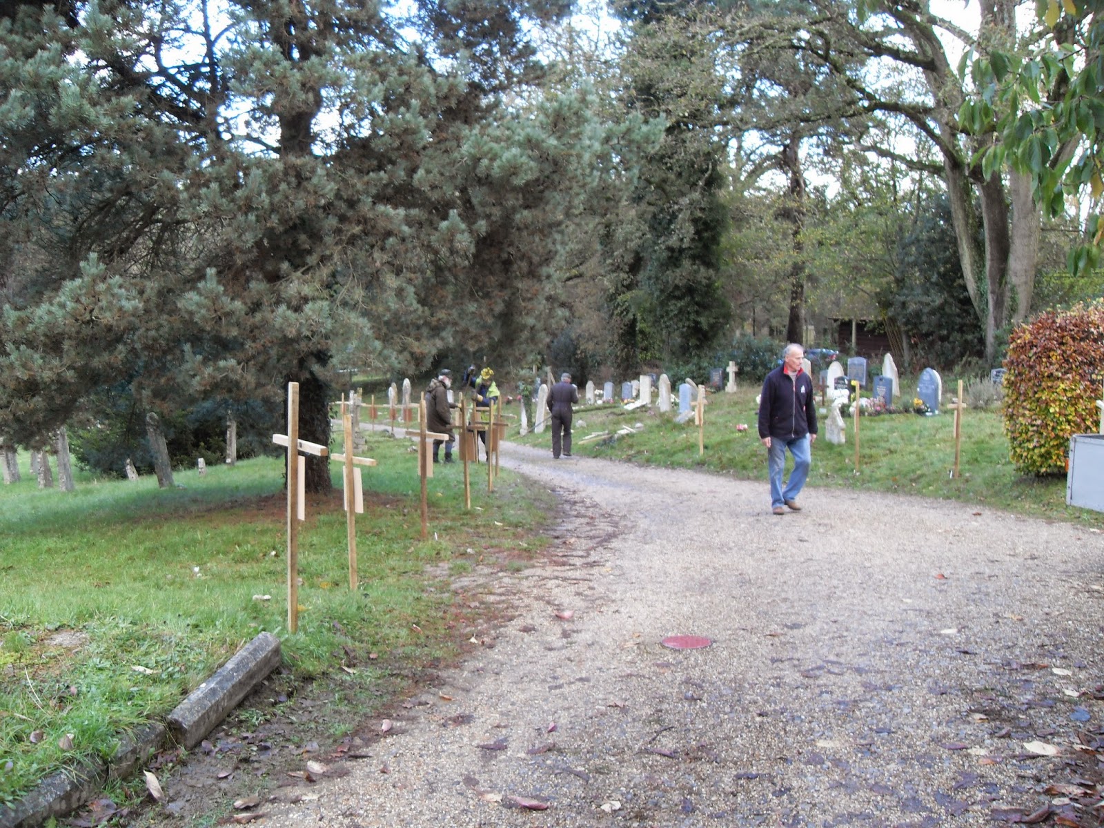 copythornehistory: Our Avenue of Remembrance at St. Mary's Church ...