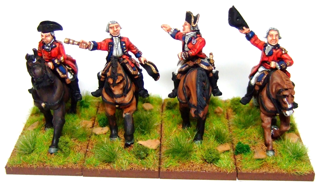MacPhee's Miniature Men: 28mm AWI British Generals