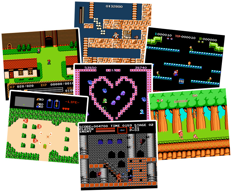 Nintendo NES Emulator for Windows + 150 Best Games Roms - Buwoh.com